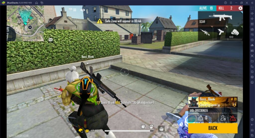 Free Fire Guide to Entering Houses: Learn to Create Spaces | BlueStacks