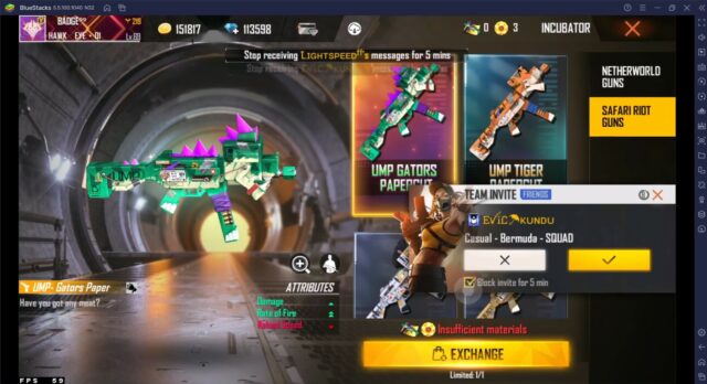Free Fire UMP Skin Guide: Gators Papercut vs Art of War vs Booyah Day ...