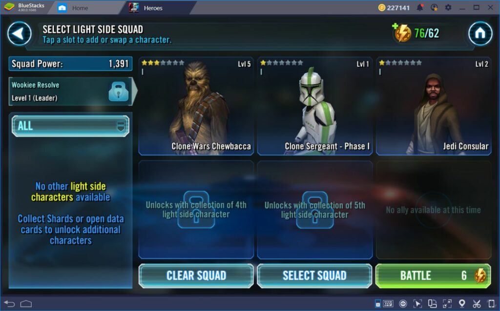 The Best Squadrons in Star Wars: Galaxy of Heroes | BlueStacks