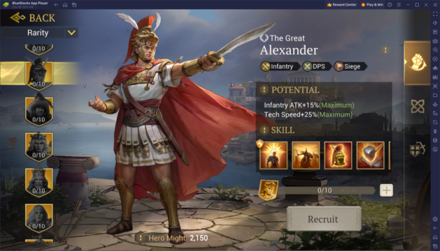 Game of Empires: Warring Realms Tier List - The Best and Worst Heroes in the Game | BlueStacks