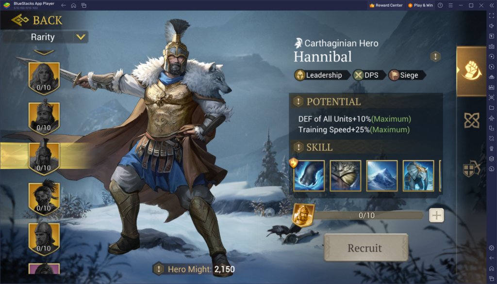 Game of Empires: Warring Realms Tier List - The Best and Worst Heroes in the Game | BlueStacks