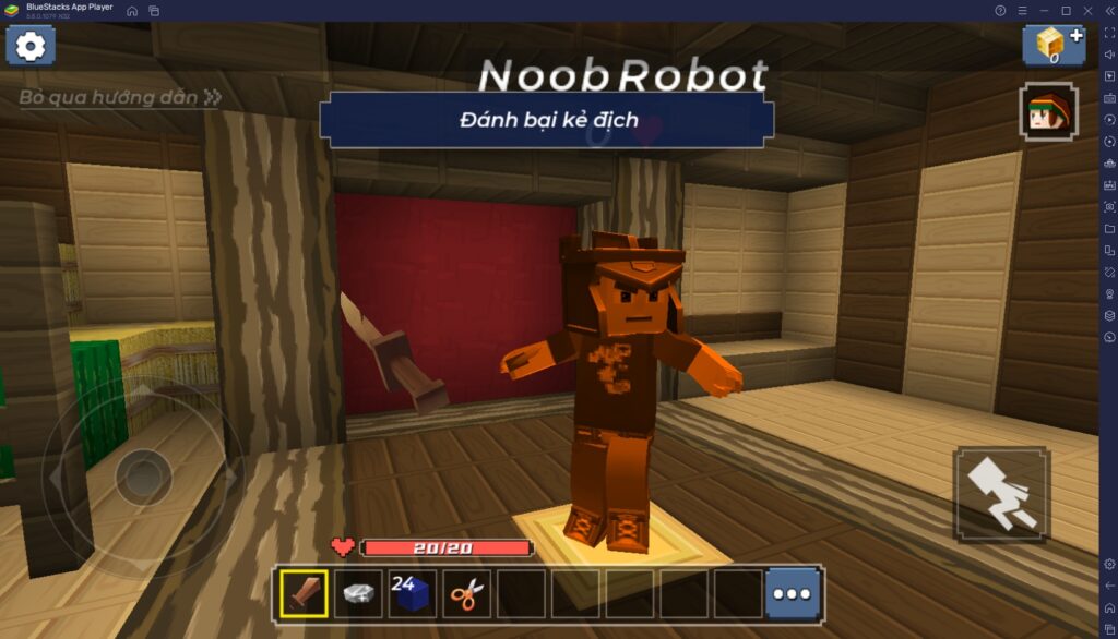 Trải nghiệm game thế giới mở Garena Blockman GO trên PC với BlueStacks