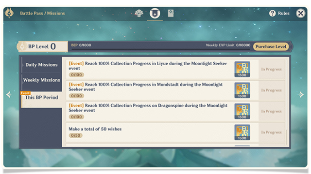 Genshin Impact - Moonlight Merriment Event | BlueStacks