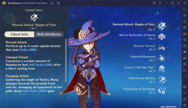 Genshin Impact - A Comprehensive Build Guide for Mona | BlueStacks