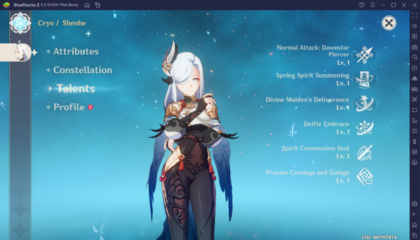 Genshin Impact – A Comprehensive Guide for Shenhe | BlueStacks