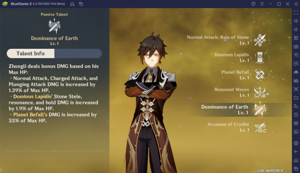 Genshin Impact – A Comprehensive Build Guide for Zhongli | BlueStacks