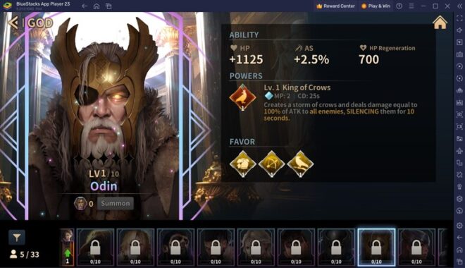 GODS RAID: Team Battle RPG – Tier List for the Strongest Gods | BlueStacks