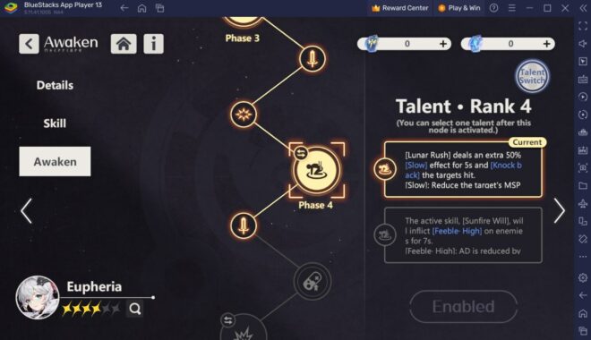 Higan: Eruthyll - Eupheria Charakter Guide | BlueStacks