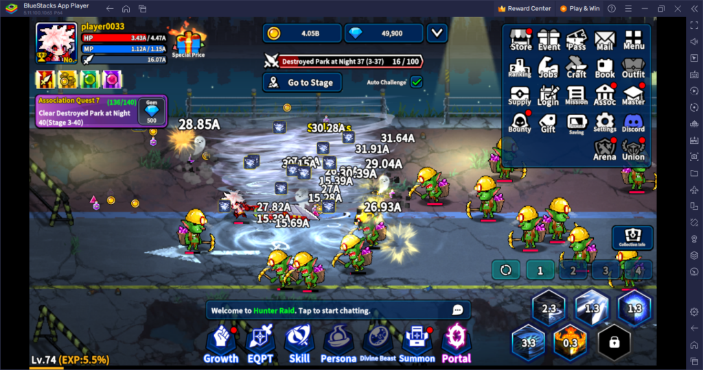 Panduan Memainkan Hunter Raid: Idle RPG Di PC Menggunakan BlueStacks