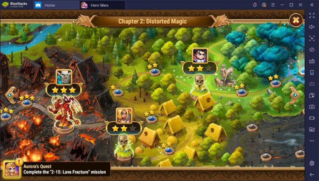 BlueStacks Guide for Hero Wars: Men's Choice Epic Fantasy RPG on PC