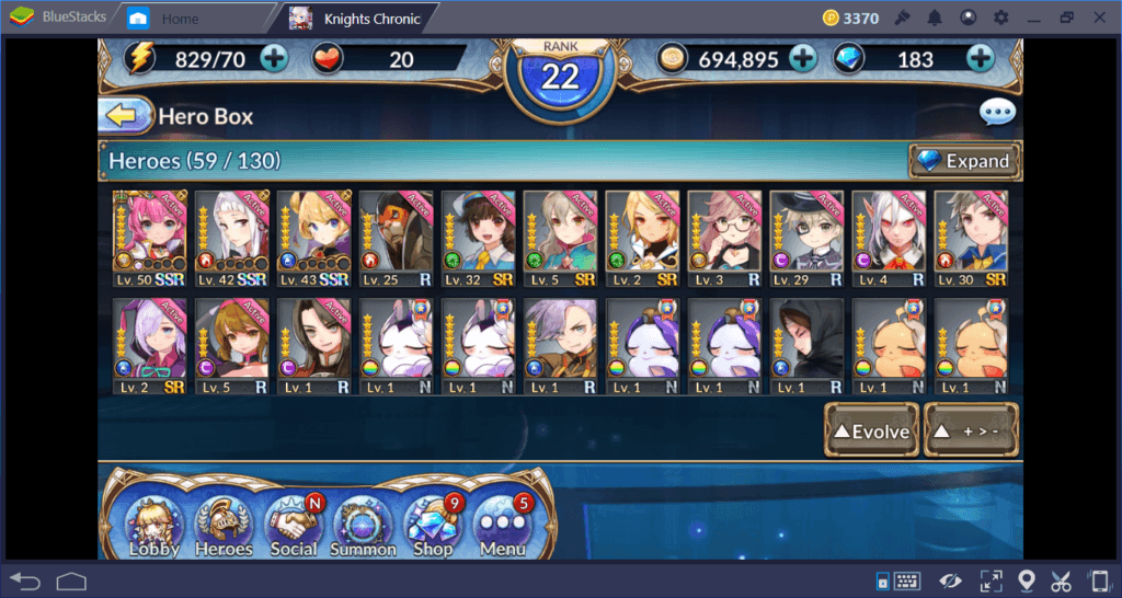 Knights Chronicle Heroes: Which Ones to Keep, Which Ones to Sacrifice ...