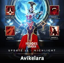 Heroes of the Dark: Squad RPG – New Hero Avikelara Revealed for Update 13 | BlueStacks