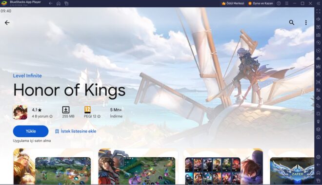 BlueStacks ile PC’de Honor of Kings Nasıl Oynanır?