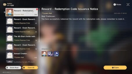 《崩壞：星穹鐵道》2024年4月兌換碼及兌換方法 | BlueStacks