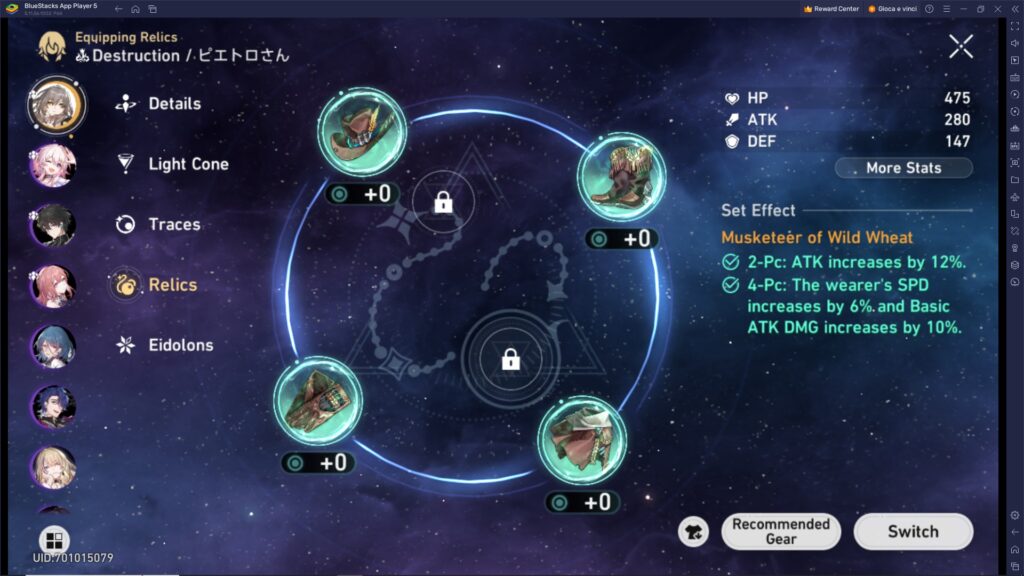 Guida all’equipaggiamento in Honkai: Star Rail | BlueStacks