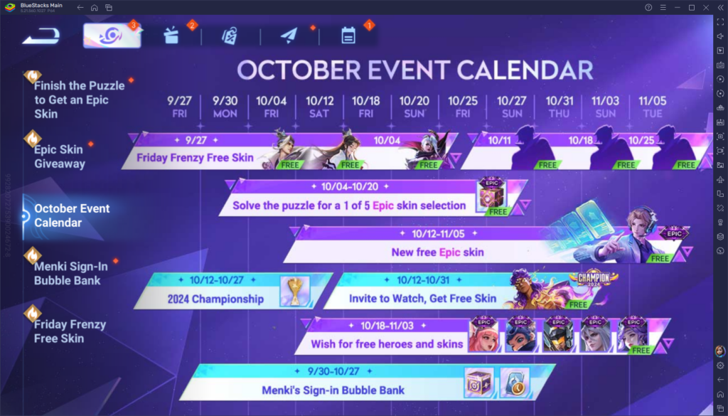 Honor of Kings October 2024 Update: New Skins, Events, and Exciting ...
