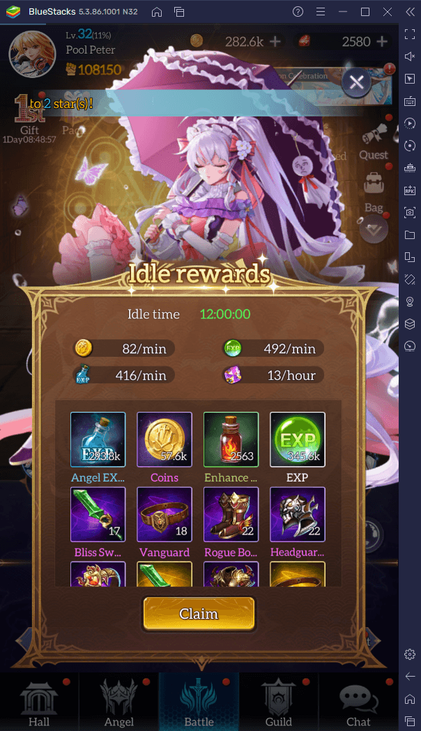 How to Get More Angel EXP, EXP, Holy Core, and More Resources in Idle ...