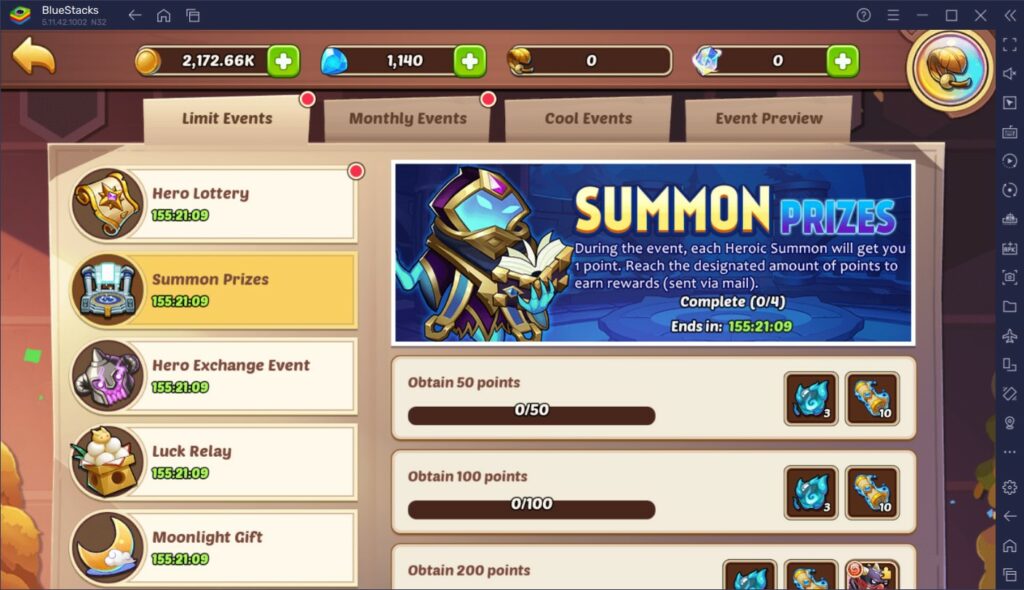Idle Heroes – Geester Released, Double-Up Summon Events, Palace of ...