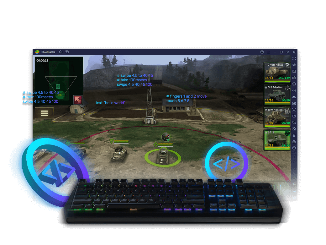 Automate Moves With Script On Bluestacks 5647