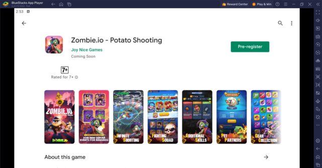 How to Play Zombie.io - Potato Shooting on PC with BlueStacks
