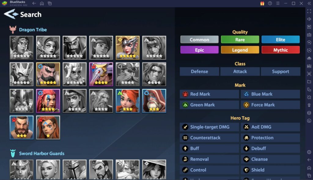 Infinite Magicraid Equipment and Emblem Guide to Make your Heroes ...