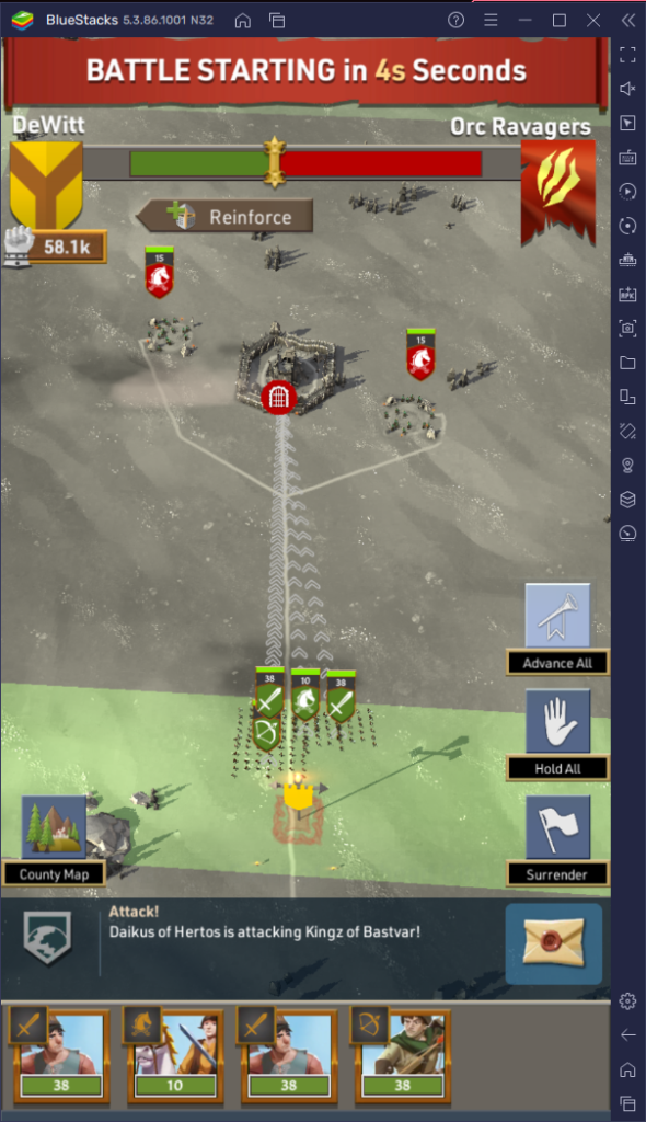How to Build an Army and Conquer the Land in Kingdom Maker | BlueStacks