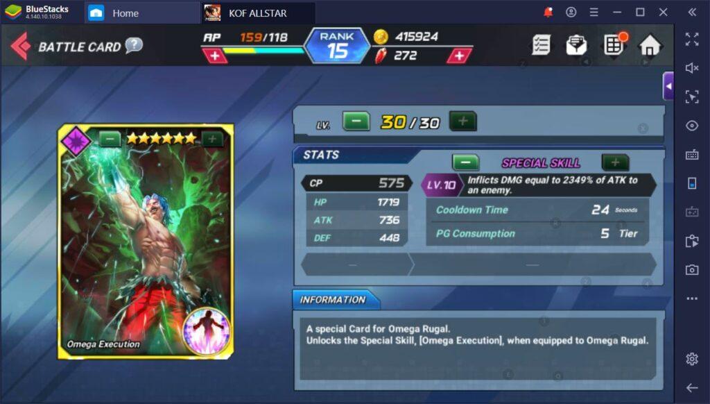 The King of Fighters ALLSTAR on PC – Guide to Battle Cards | BlueStacks