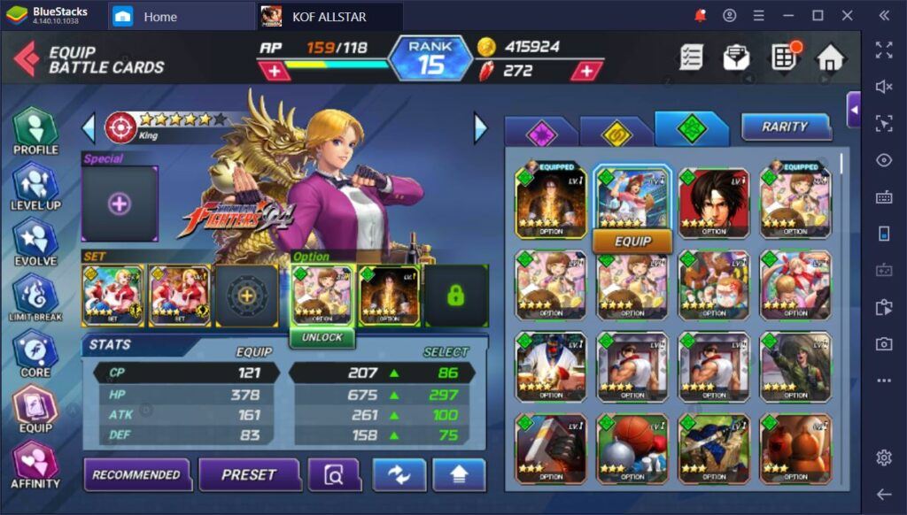 The King of Fighters ALLSTAR on PC – Guide to Battle Cards | BlueStacks