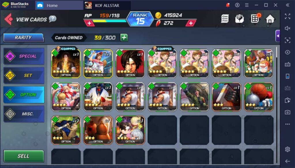 The King of Fighters ALLSTAR on PC – Guide to Battle Cards | BlueStacks