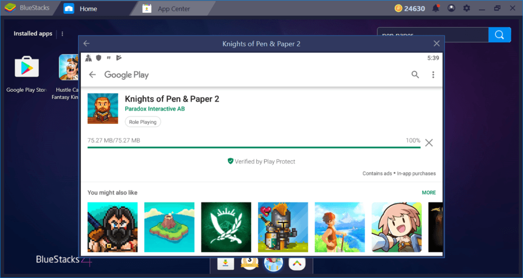 BlueStacks Setup And Installation Guide For Knights of Pen & Paper 2 ...