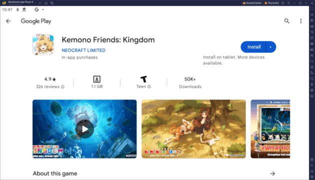 How to Play Kemono Friends: Kingdom on PC with BlueStacks