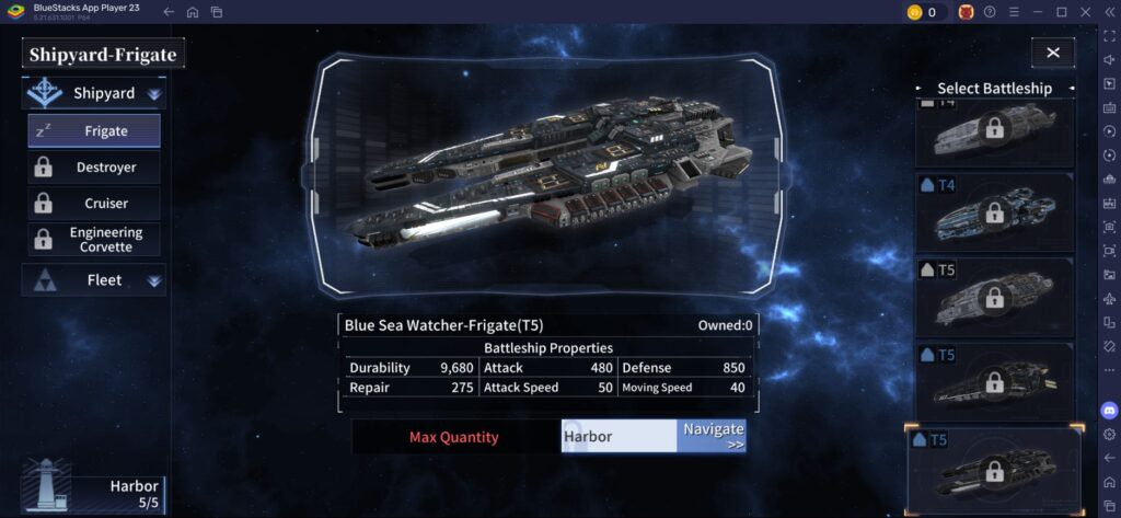 Kepler-2100 Battleship Guide to All Ships | BlueStacks