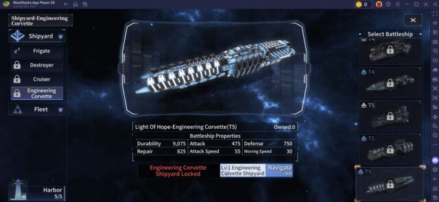 Kepler-2100 Battleship Guide to All Ships | BlueStacks
