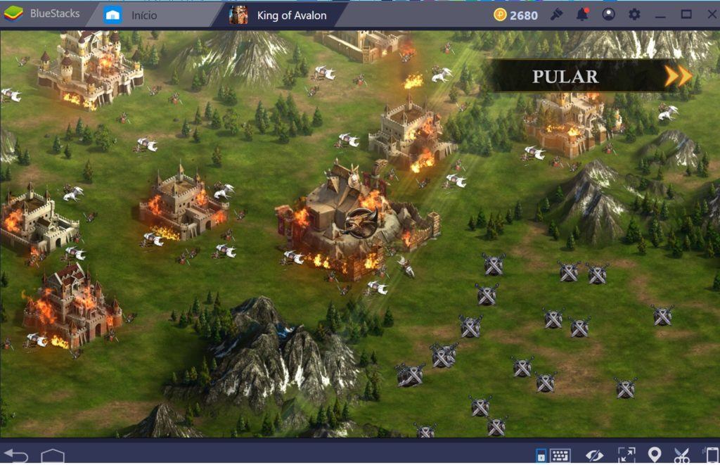 Guia de combate em King of Avalon: Dragon Warfare | BlueStacks