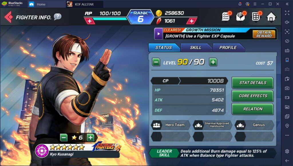 The Best Characters in The King of Fighters ALLSTAR on PC | BlueStacks