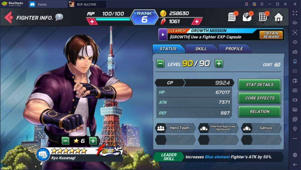 The Best Characters in The King of Fighters ALLSTAR on PC | BlueStacks
