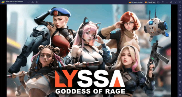 How to Play LYSSA: Goddess of Rage on PC with BlueStacks