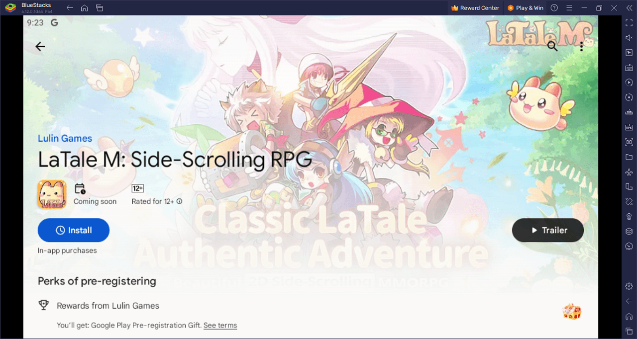 วิธีเล่น LaTale M: Side-Scrolling RPG บนพีซีด้วย BlueStacks