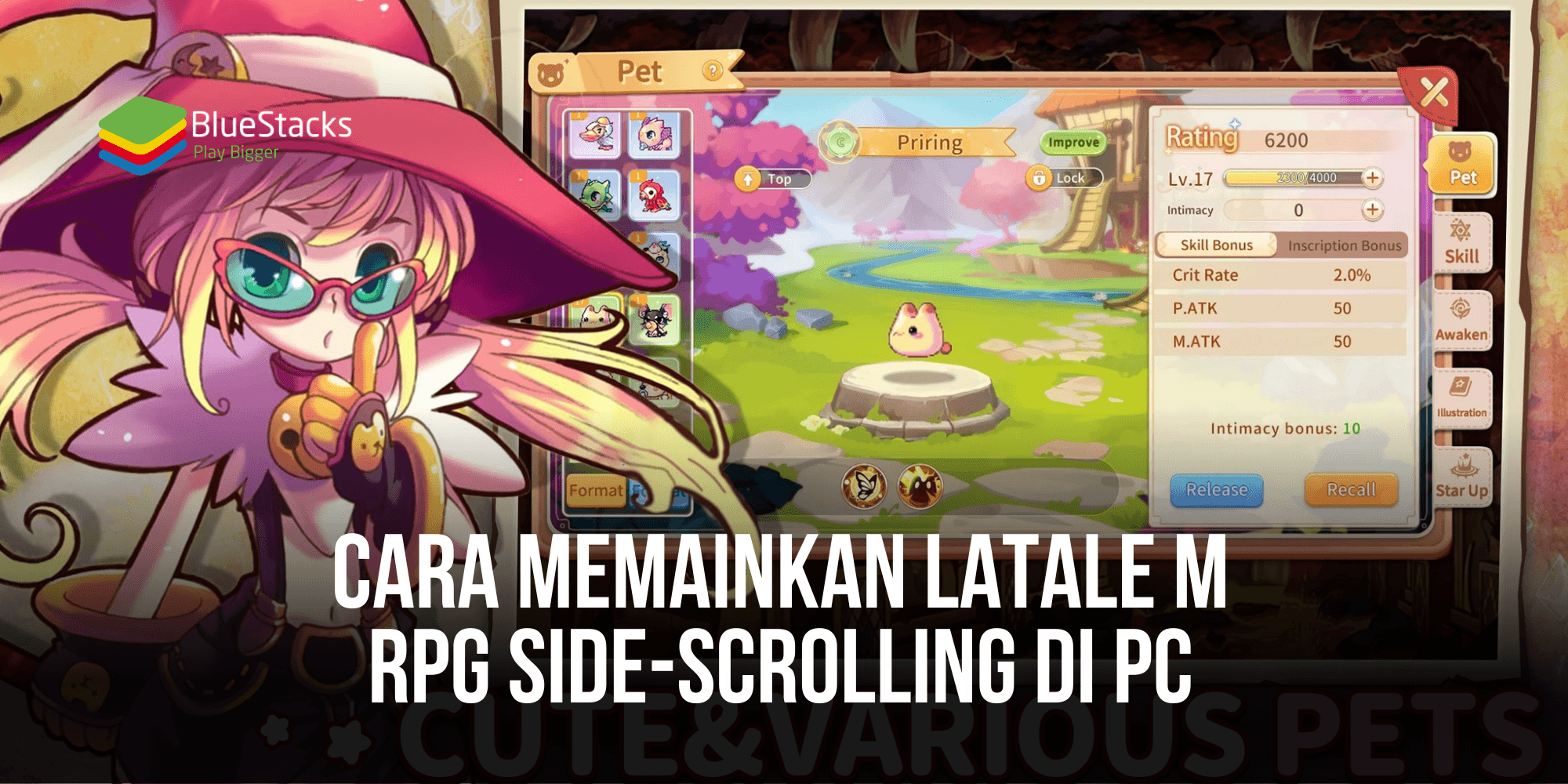 Cara Memainkan LaTale M: RPG Side-Scrolling di PC Dengan BlueStacks