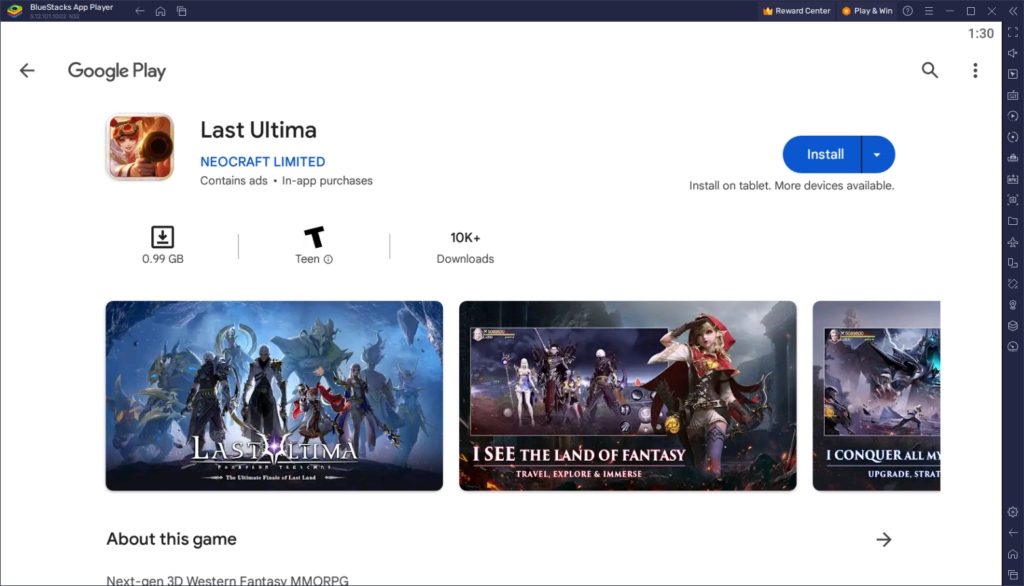 How to Play Last Ultima on PC with BlueStacks