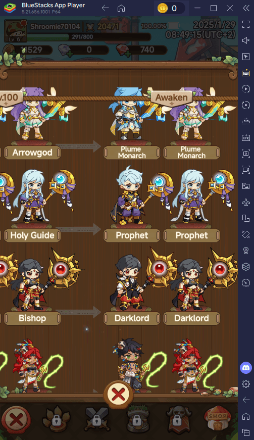 Legend of Mushroom Class Guide – Learn About all the Evolutions ...