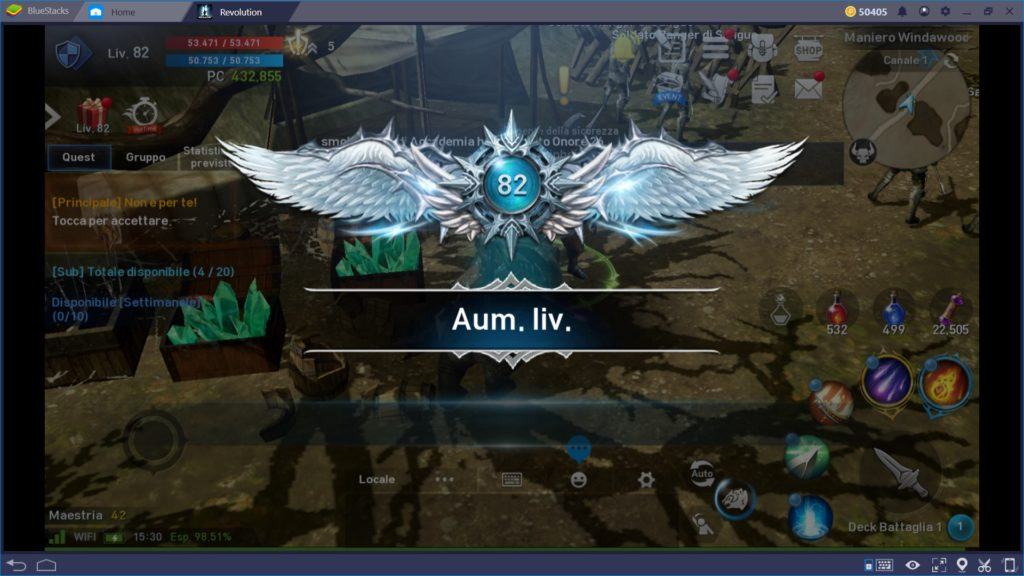 Guida al Level Up in Lineage 2: Revolution | BlueStacks 4