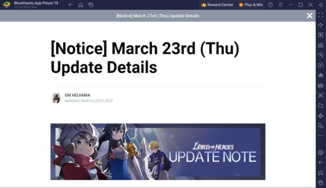 Lord of Heroes – New Heroes Biryu, Water Lairei, 7-Star Promotion, and ...