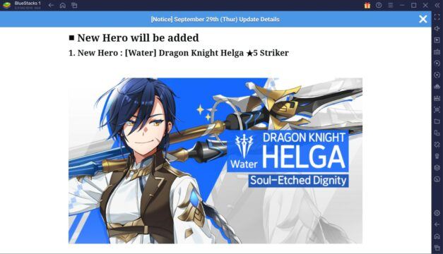 Lord of Heroes – Water Dragon Knight Helga, Equipment Preset, and ...
