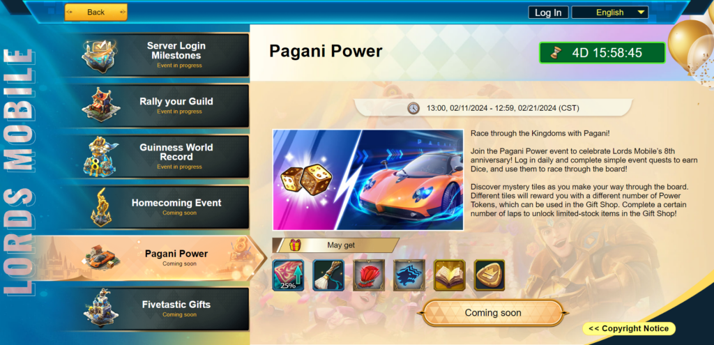 Celebrate Lords Mobile 8th Anniversary with Exclusive Events and ...