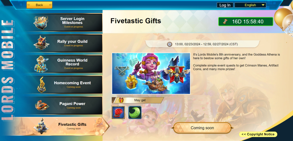 Celebrate Lords Mobile 8th Anniversary with Exclusive Events and ...