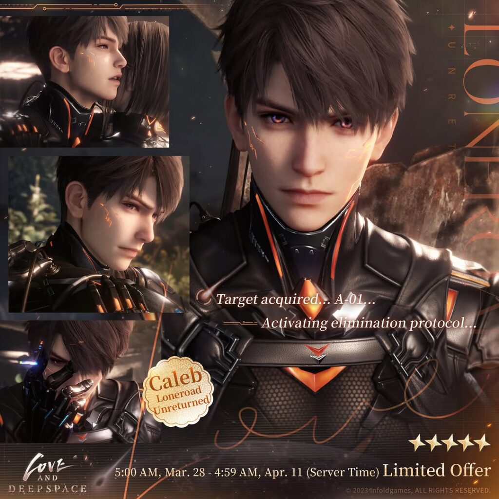 Caleb Jadi Bintang di Event Fallen Cosmos Love and Deepspace – Ini Detail Lengkapnya!