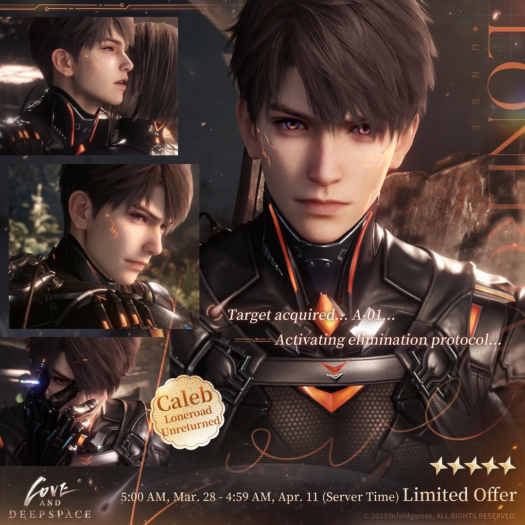 Caleb Jadi Bintang di Event Fallen Cosmos Love and Deepspace – Ini ...