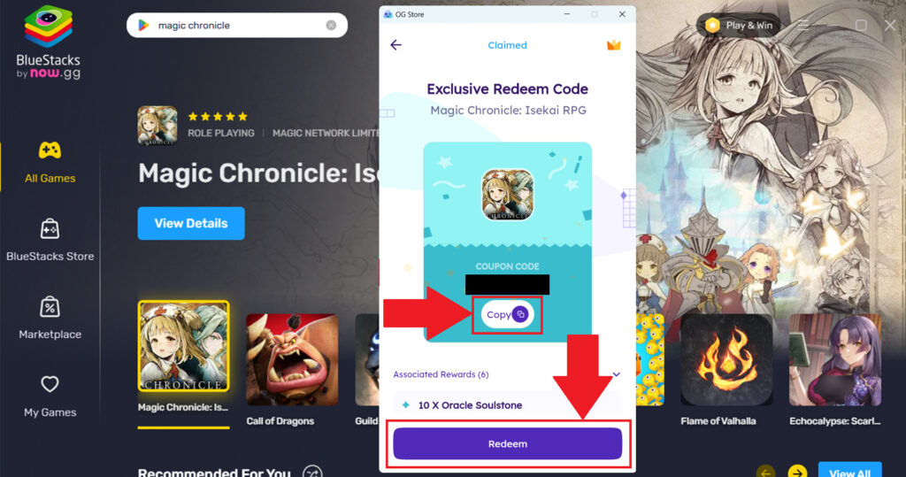 Exclusive Magic Chronicle: Isekai RPG Redeem Codes October 2024 ...
