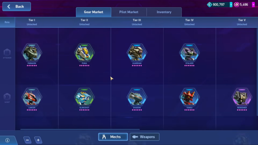 Mech Arena – F2P Gear Hub Guide | BlueStacks